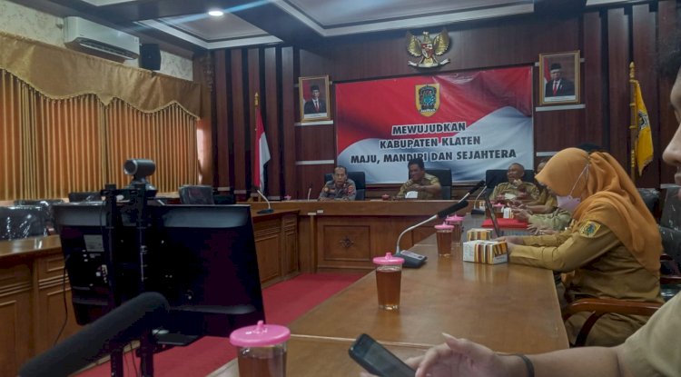 Kegiatan Rakor TPID - DIshub Kabupaten Klaten